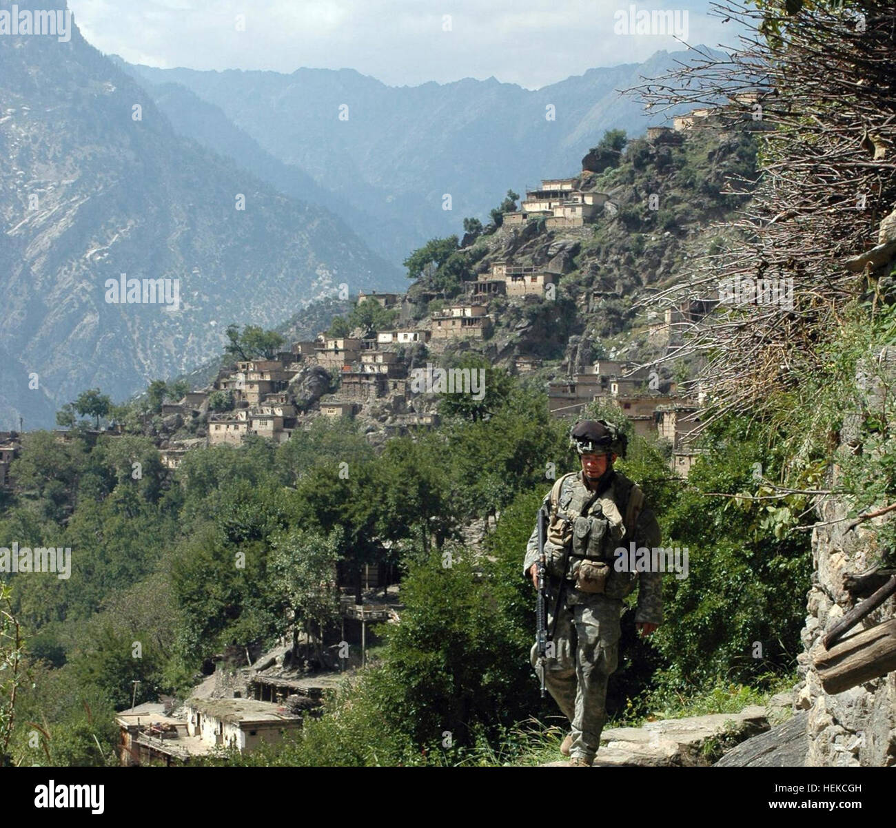 ARANAS, Afghanistan -- Cpl. Michael Good, a Soldier from B Company, 1st ...