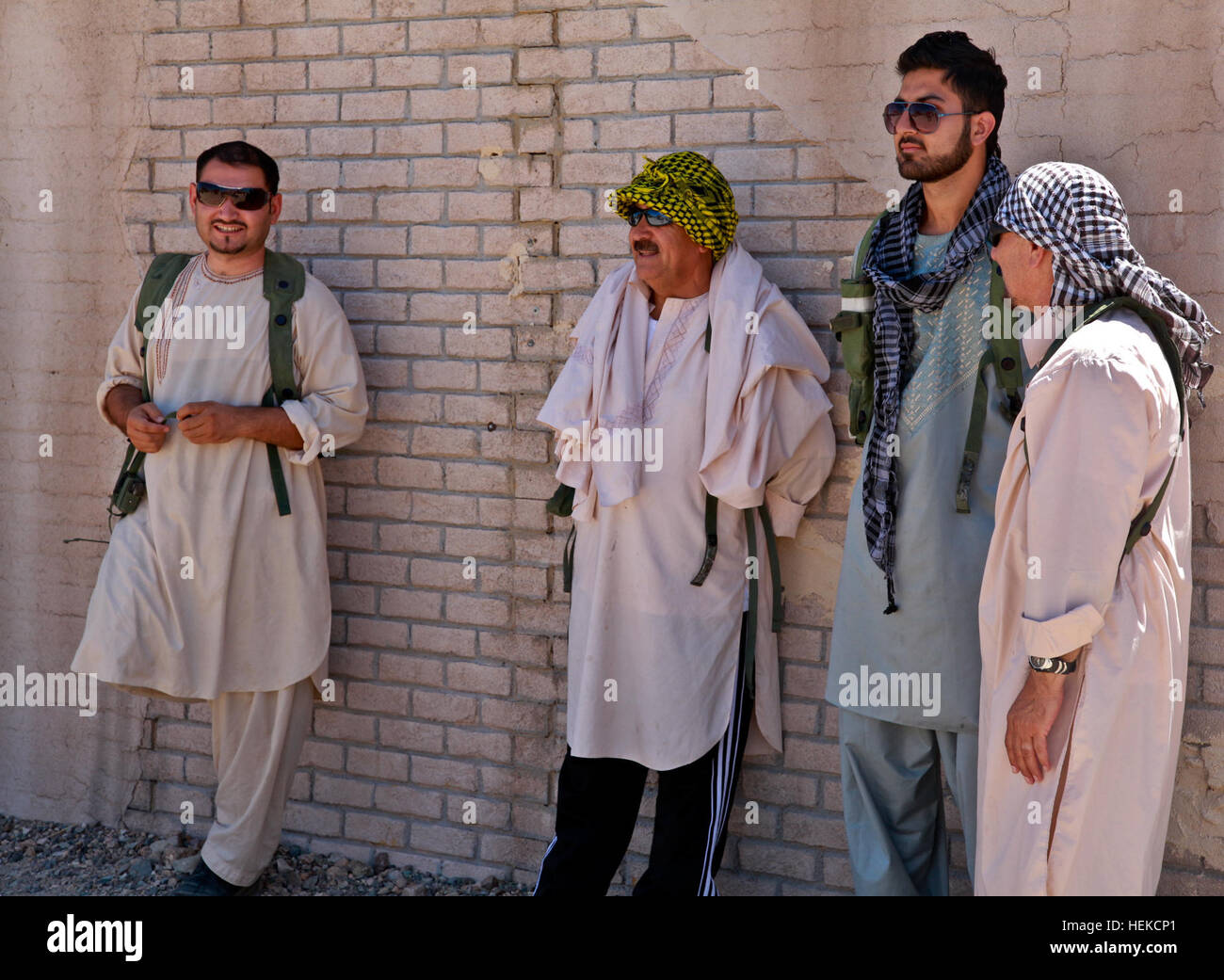 Afghan-Americans role-play as Afghan locals in a mock mission in a ...