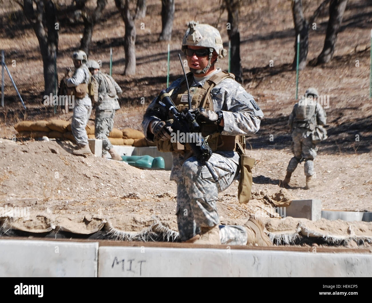 Infantry squad battle course hi-res stock photography and images - Alamy