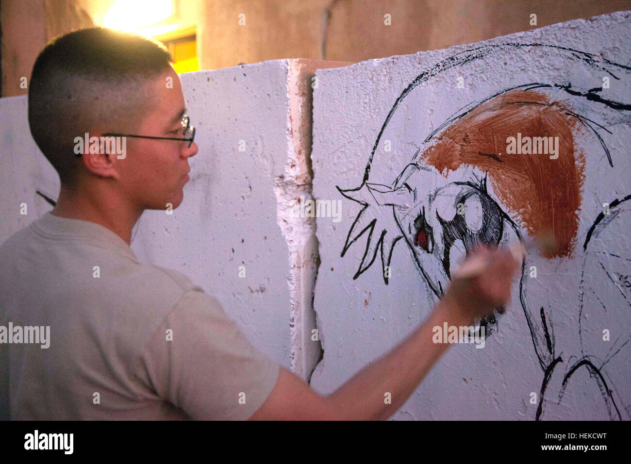 U.S. Army Spc. Matthew Jho assigned to 1st Cavalry Division, 1st ...