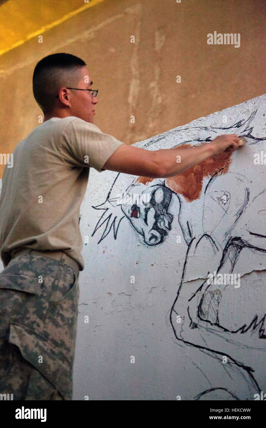 U.S. Army Spc. Matthew Jho assigned to 1st Cavalry Division, 1st ...