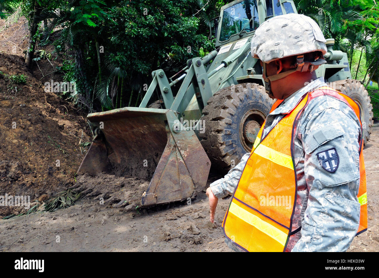 Puerto Rico Army National Guard Sgt. 1st Class Richard Sanchez, 1010th ...