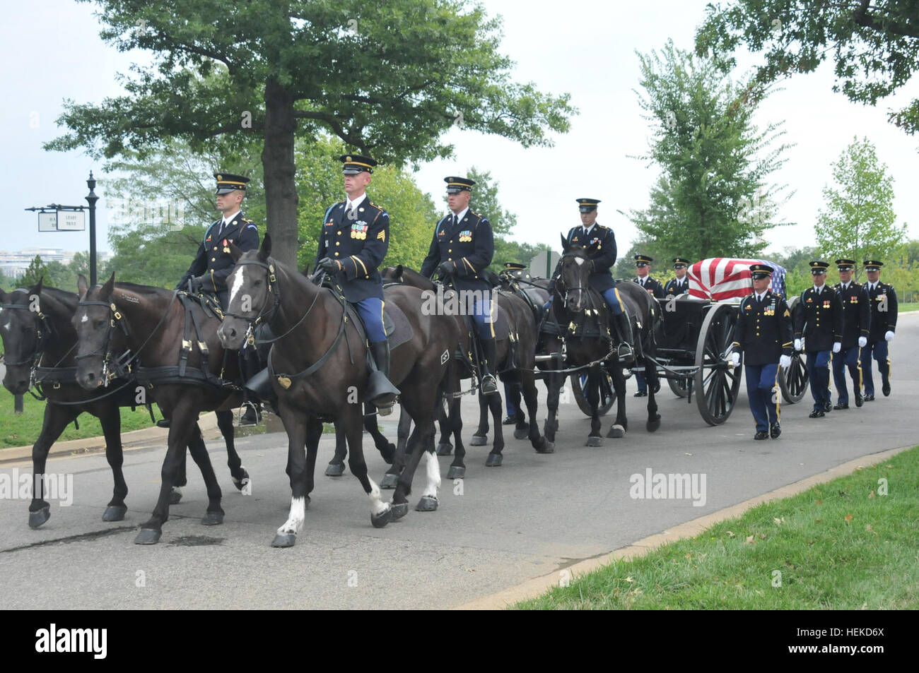 3rd infantry regiment caisson hi-res stock photography and images - Alamy