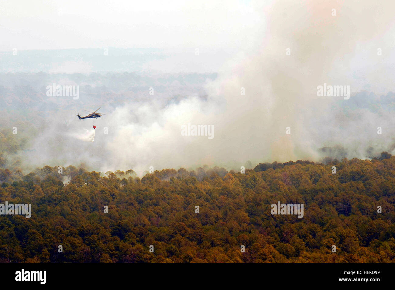 Texas National Guard UH-60 Black Hawk helicopters conduct aerial ...