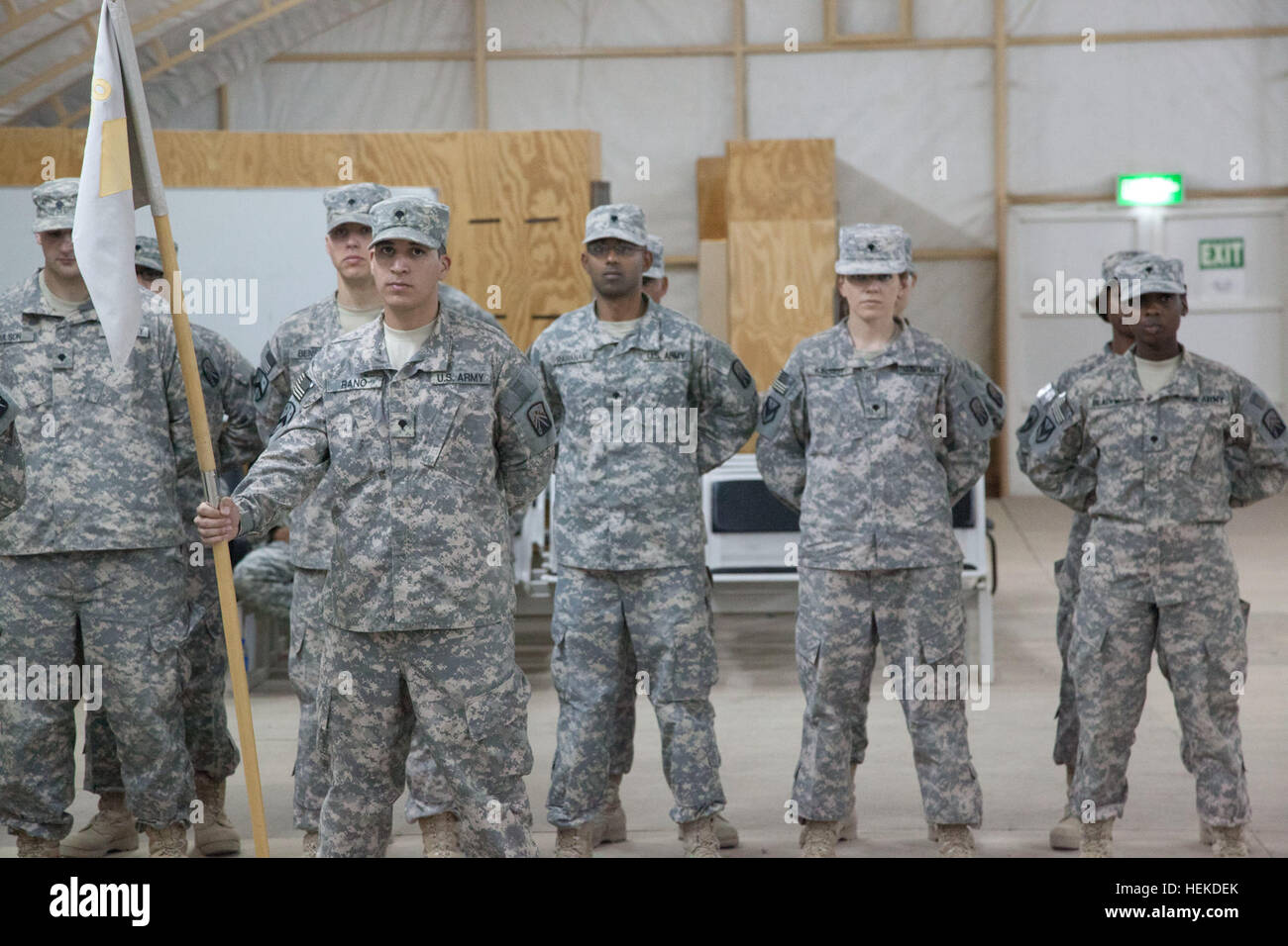 U.S. Army soldiers assigned to 230th Sustainment Brigade, 230th Special ...