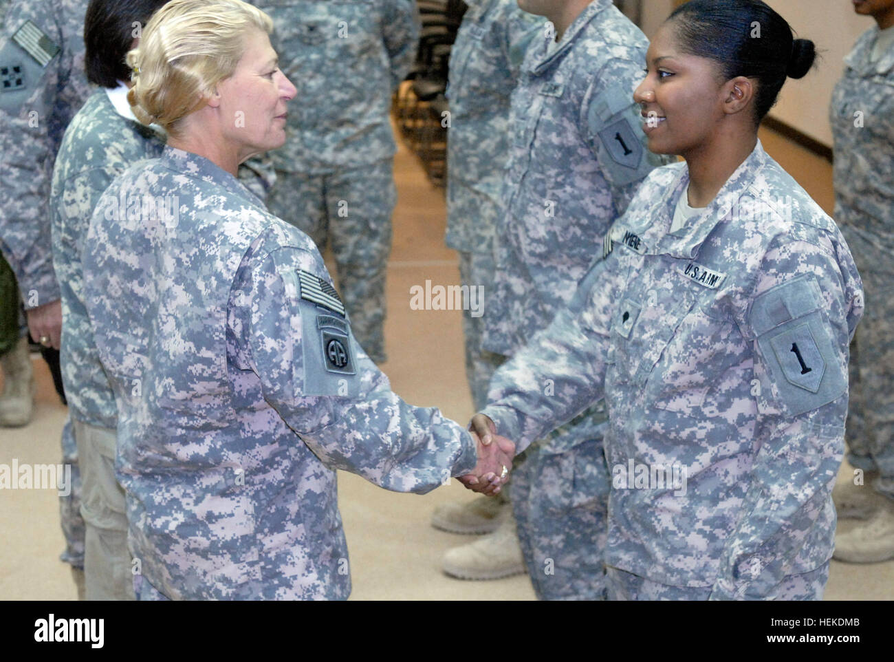 U.S. Army soldiers from the 299th Brigade Support Battalion, 2nd Advise ...