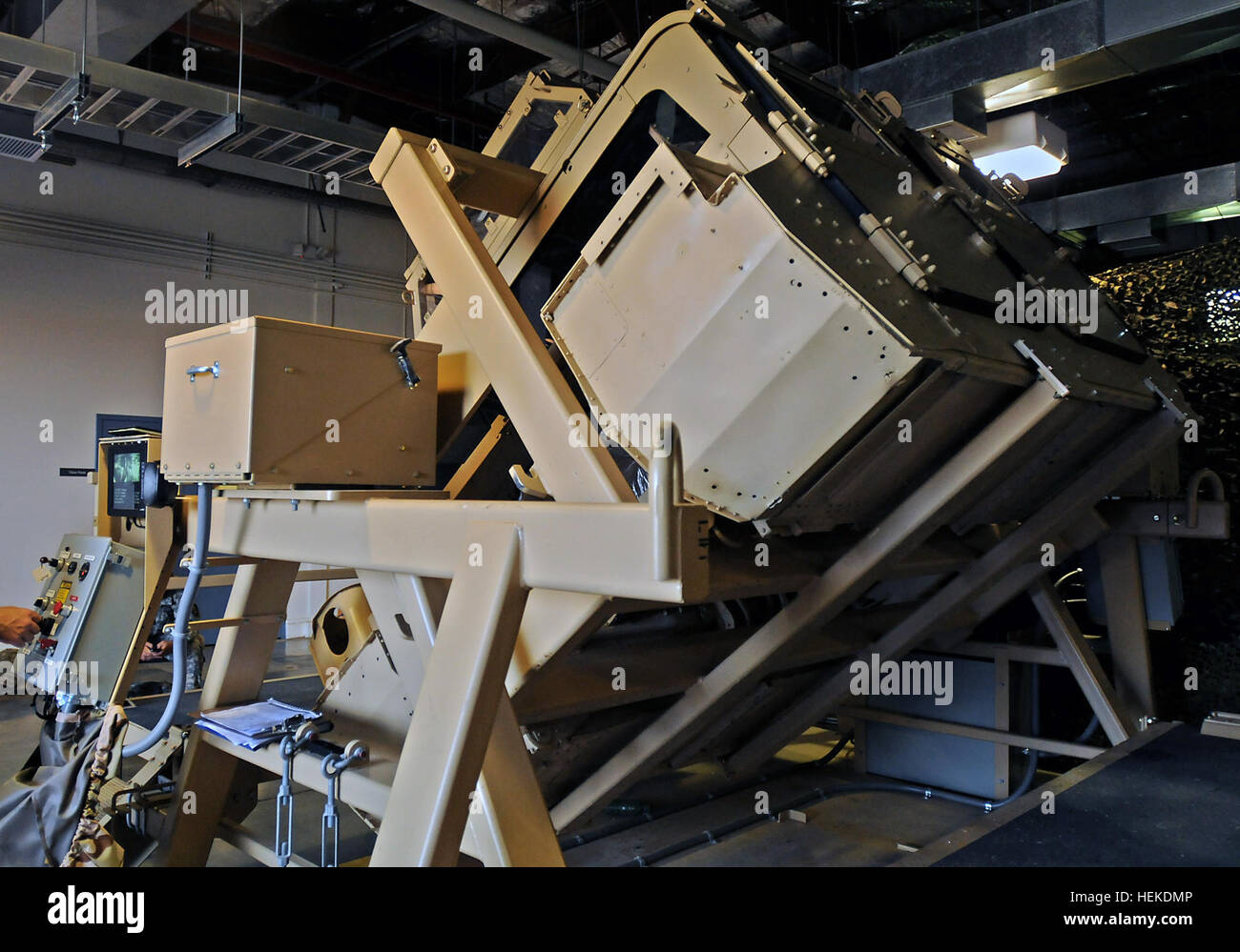 The Humvee Egress Assistance Trainer at Umatilla Chemical Depot in ...