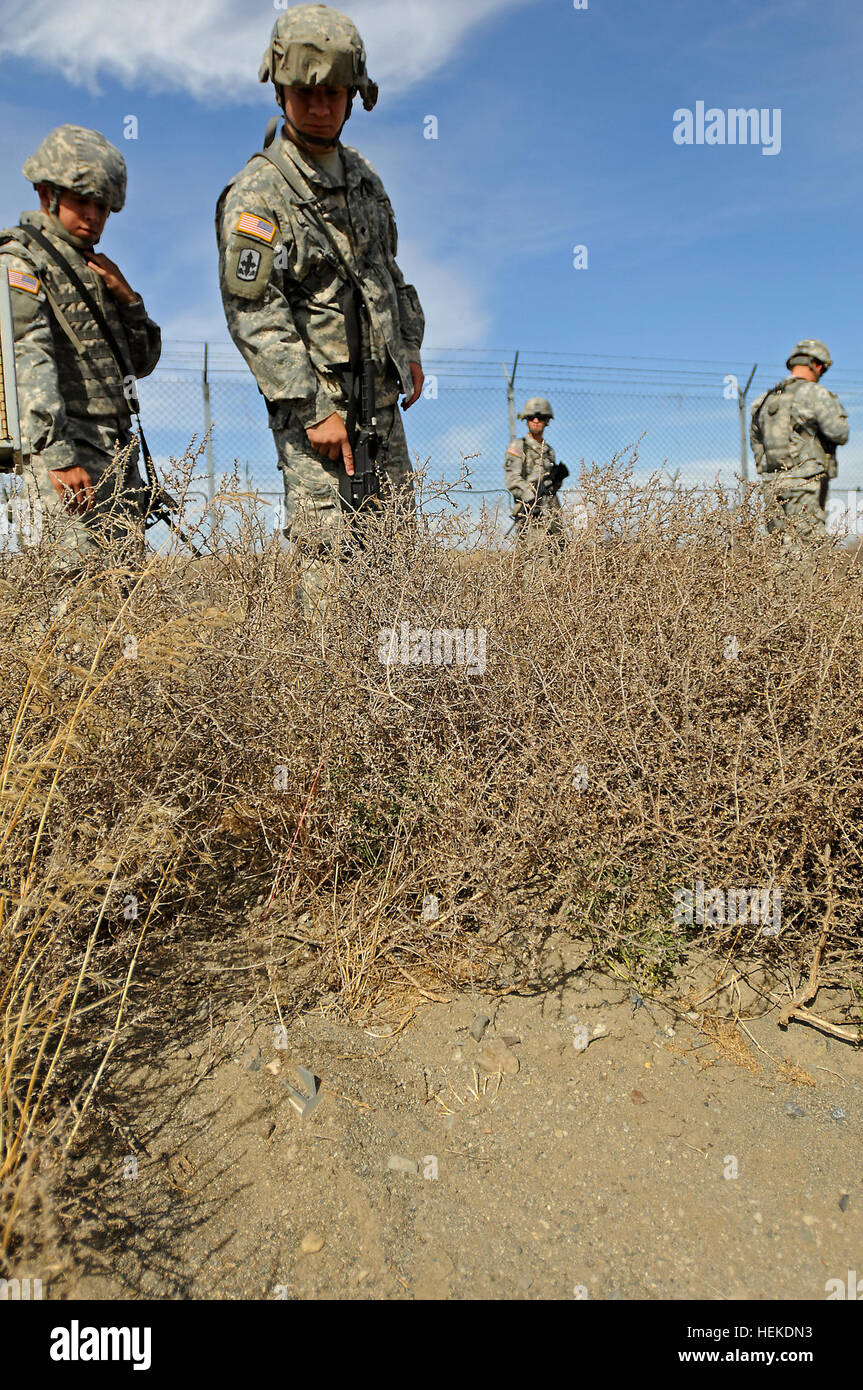 Spc. Joshua Owings, from the 1186th Military Police Company, Oregon ...