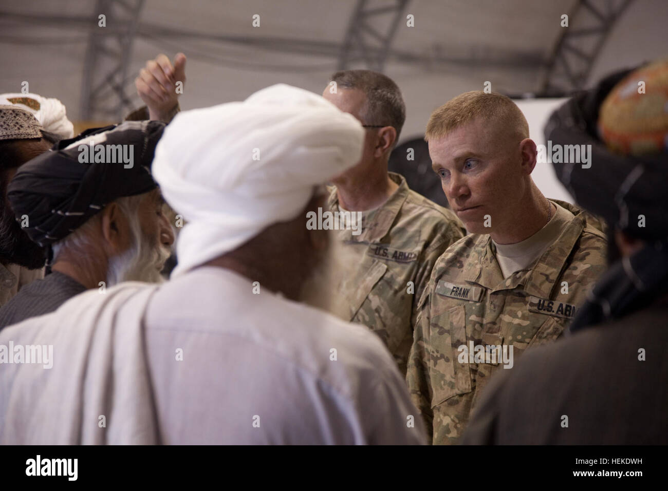 Col. Patrick D. Frank, commander, 3rd Infantry Brigade Combat Team ...