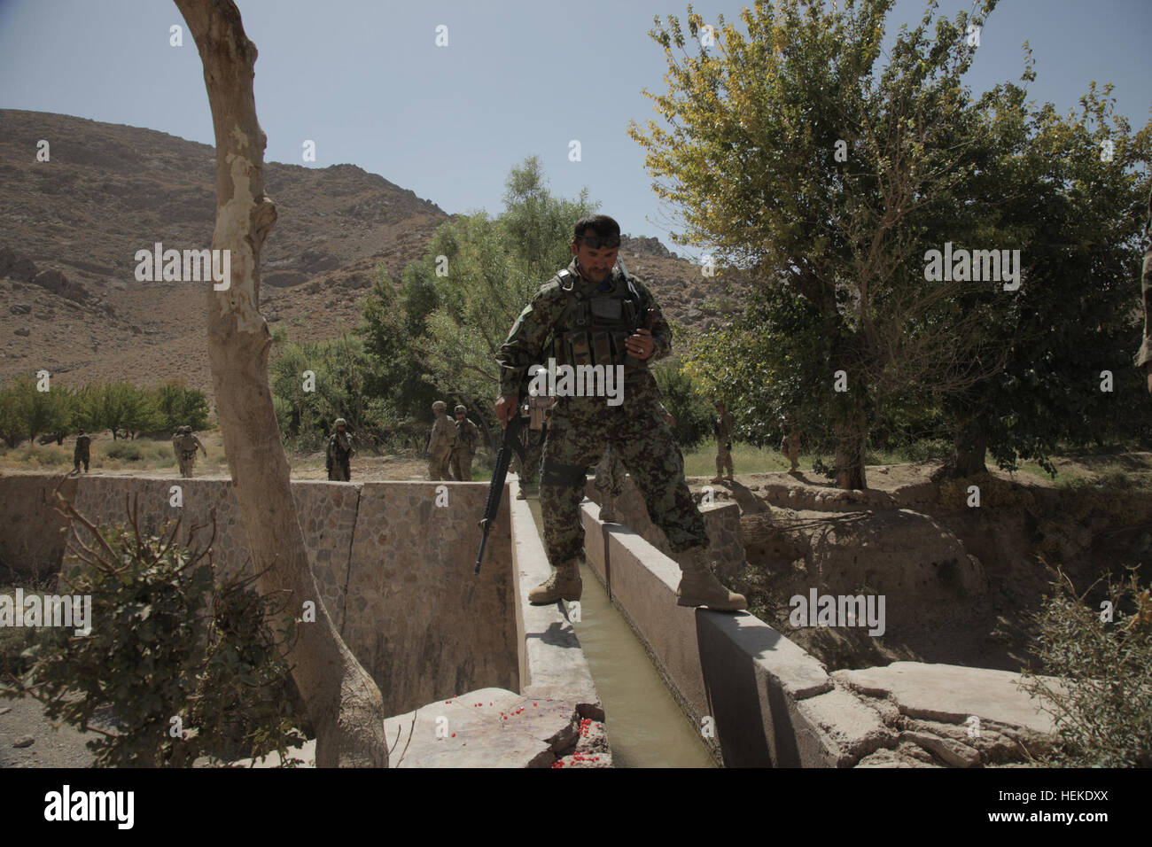 Soldiers from 1st Battalion, 24th Infantry Regiment, 1st Stryker ...