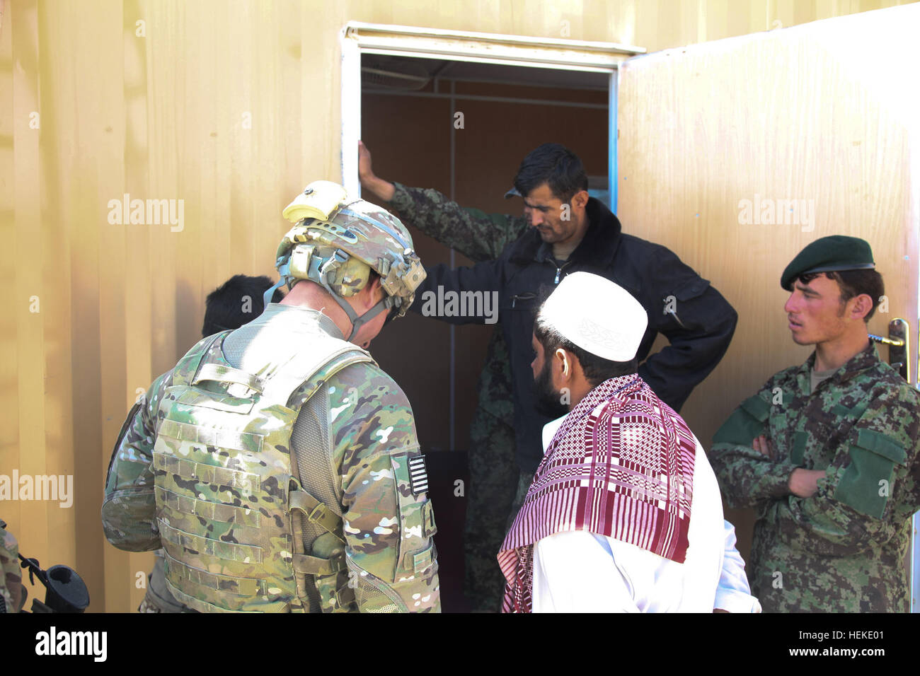 U.S. Army 1st Lt. Daniel Wood from Fayetteville, N.C., serving with ...
