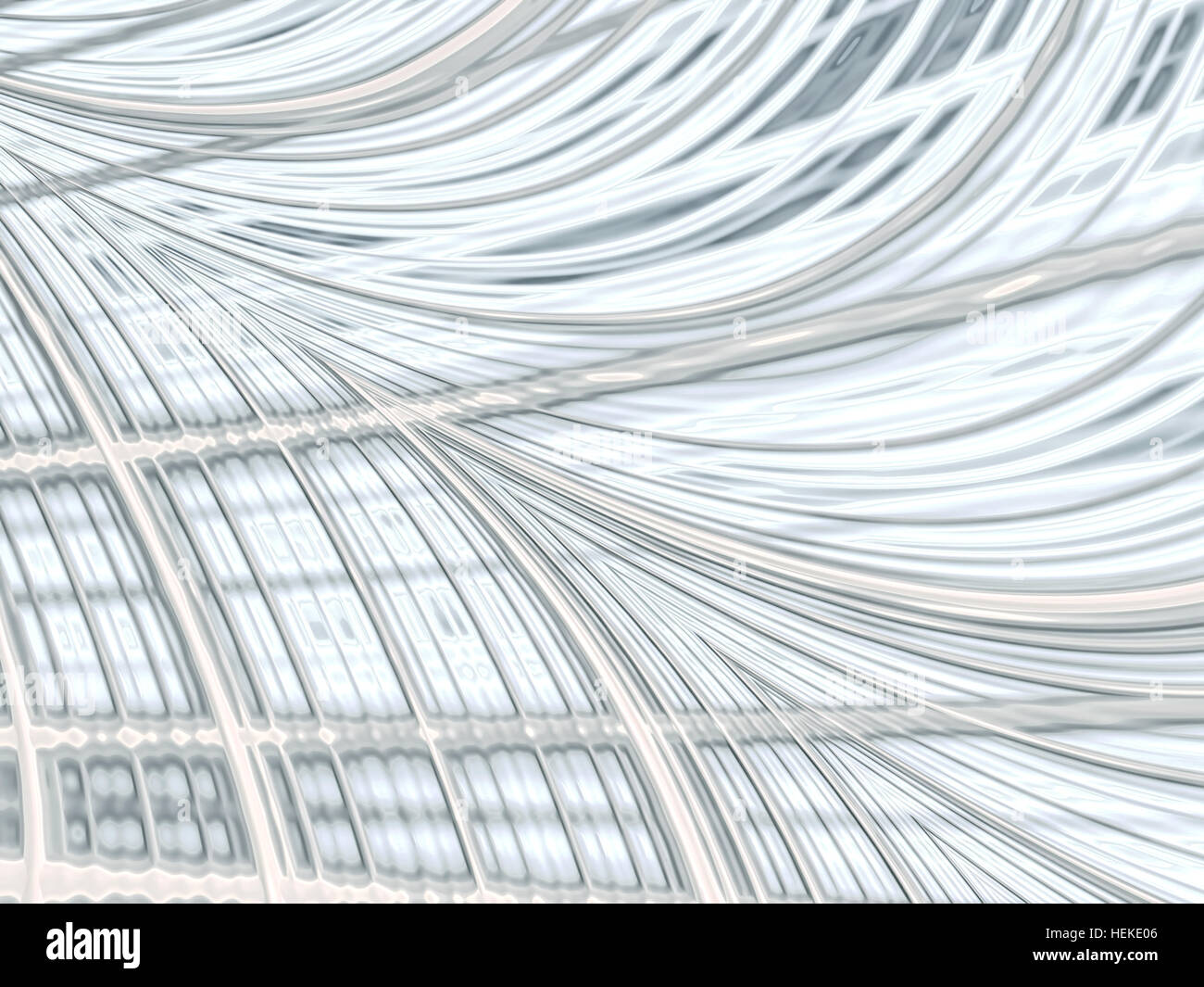 Grid and waves - abstract digitally generated image Stock Photo - Alamy