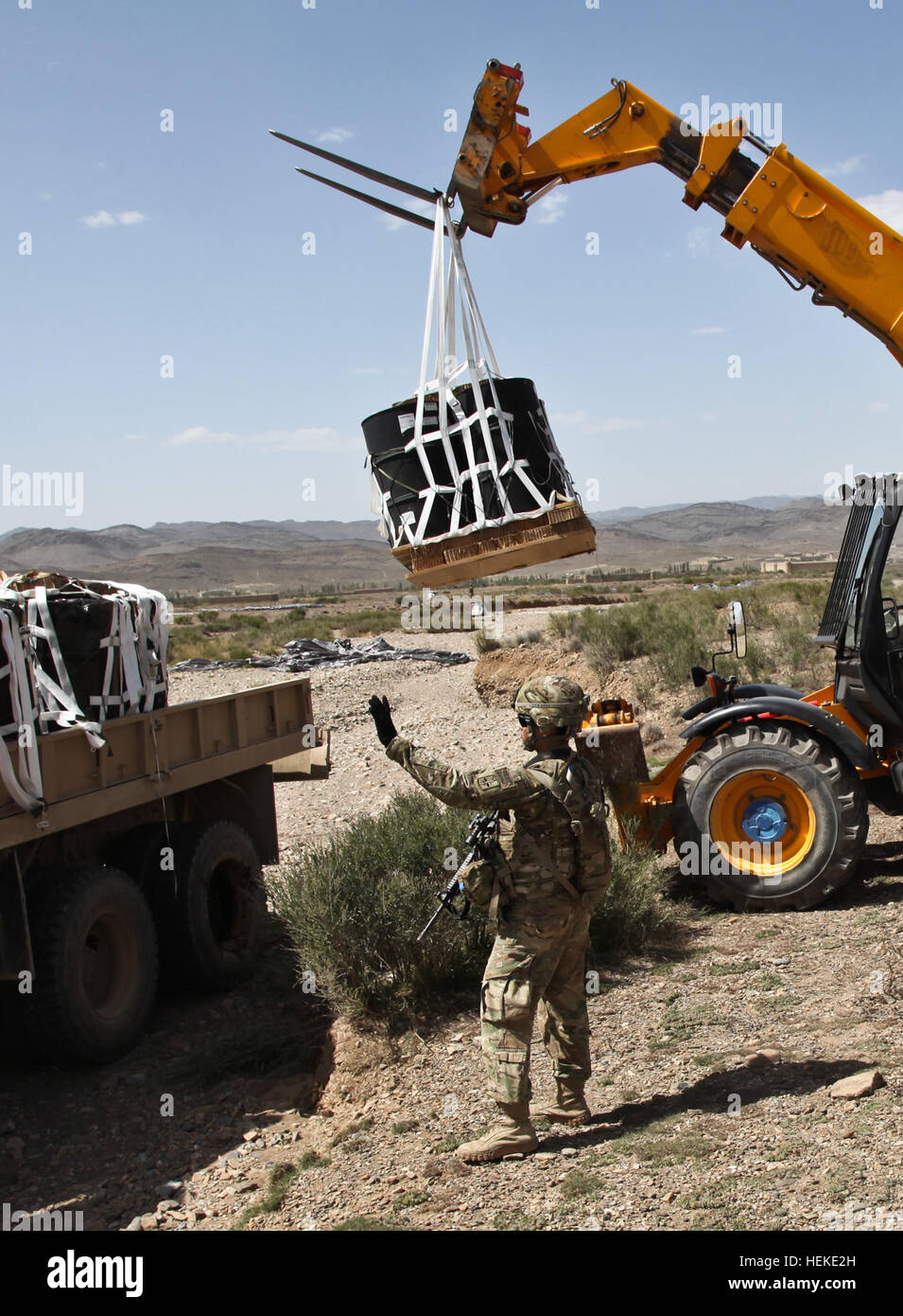 U.S. Army 1st Lt. Mohd Hisham Md Isa of B Company, 1-77, Task Force 2 ...