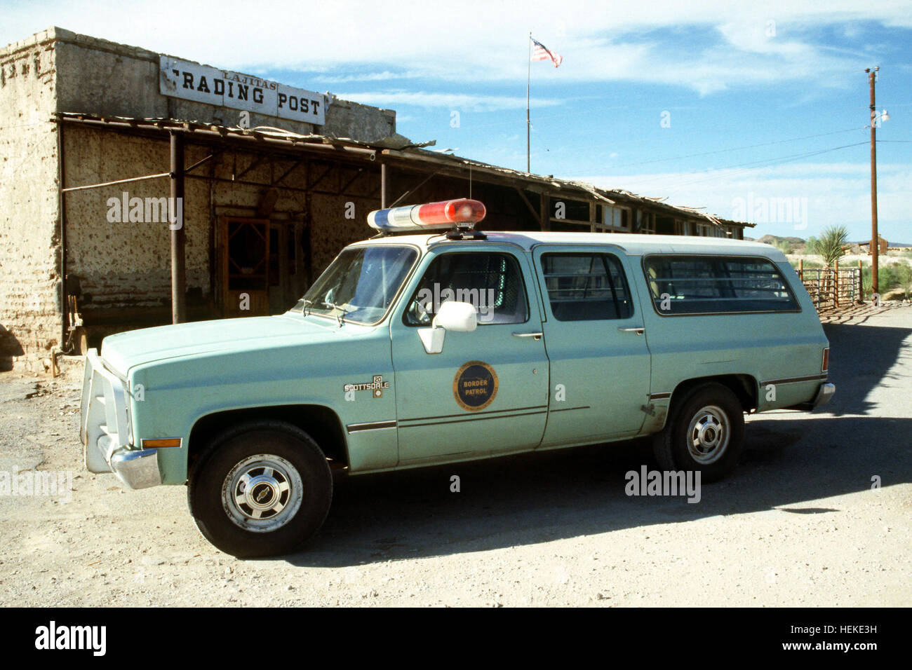 A. U.S. Border Patrol vehicle used in drug enforcement operations is ...