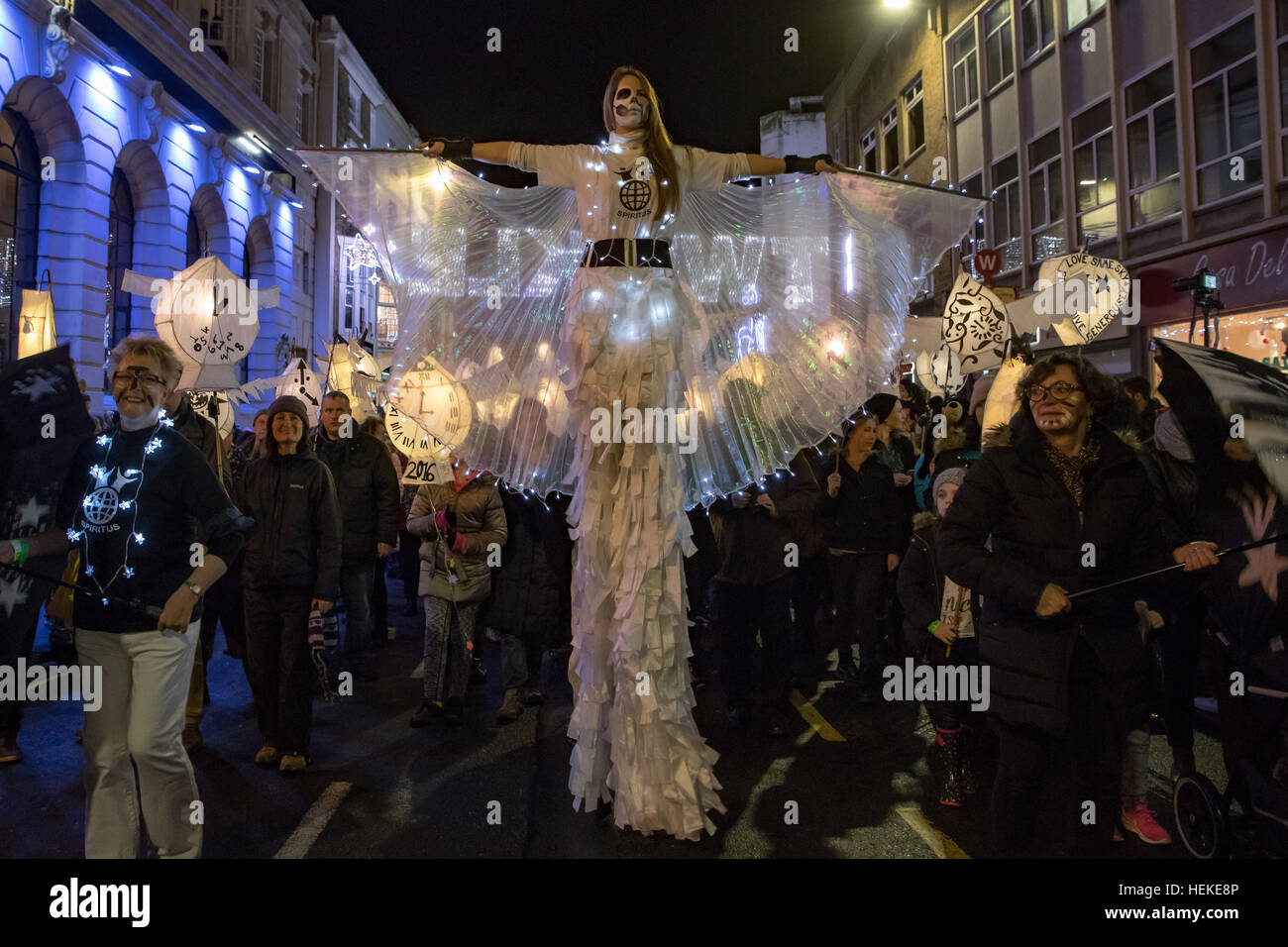 Uk winter solstice brighton clocks hi-res stock photography and images ...