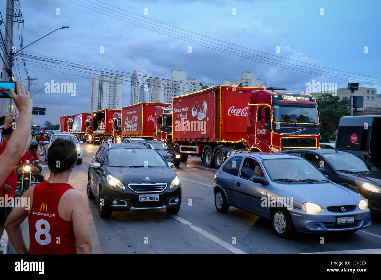Coca cola caravan hi-res stock photography and images - Alamy