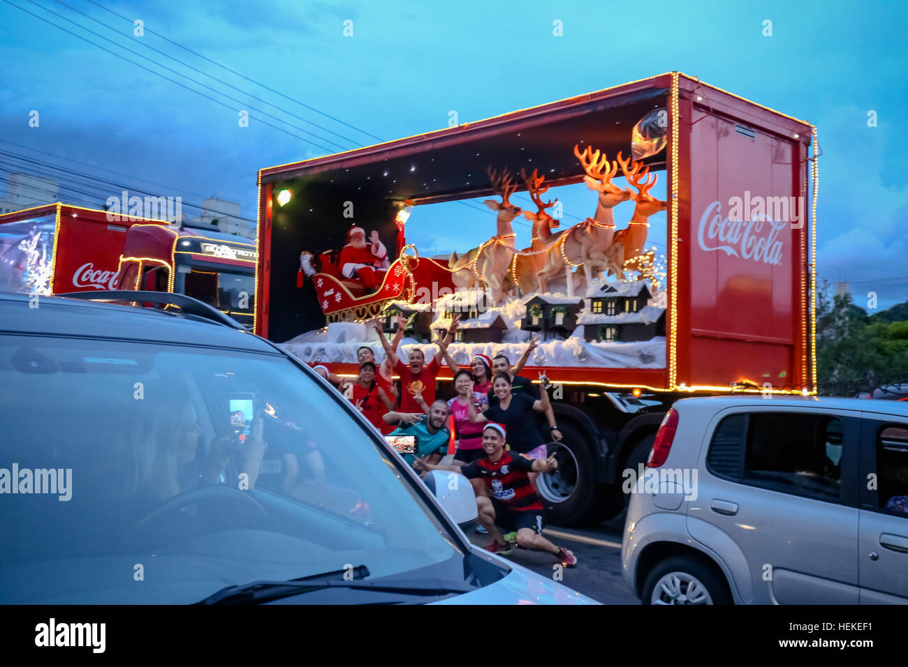 Coca cola caravan hi-res stock photography and images - Alamy