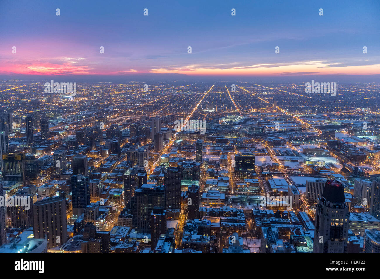 360 chicago observation deck hi-res stock photography and images - Alamy