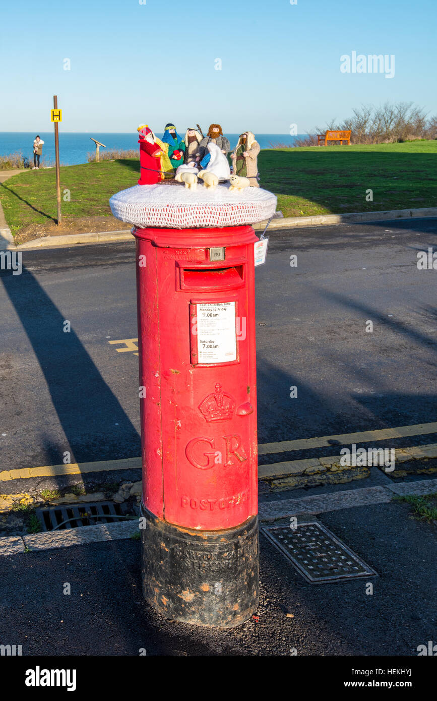 Herne Bay, Kent, UK. 22nd Dec, 2016. Many of the post boxes in Herne ...