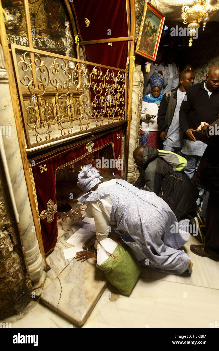 Bethlehem, West Bank, Palestinian Territory. 22nd Dec, 2016. Africans ...