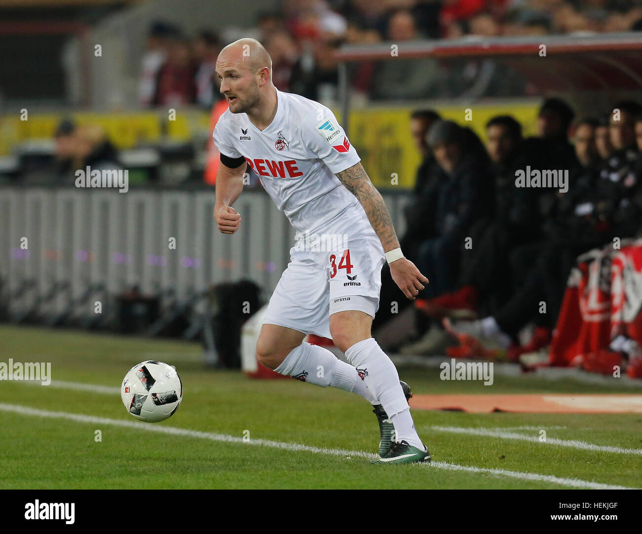 Cologne, Germany. 21st Dec, 2016. Bundesliga matchday 16, 1. FC Koeln ...