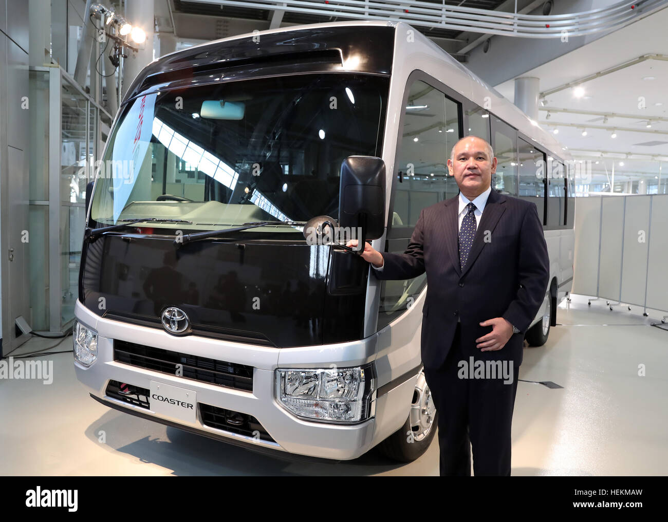 Toyota coaster bus hi-res stock photography and images - Alamy