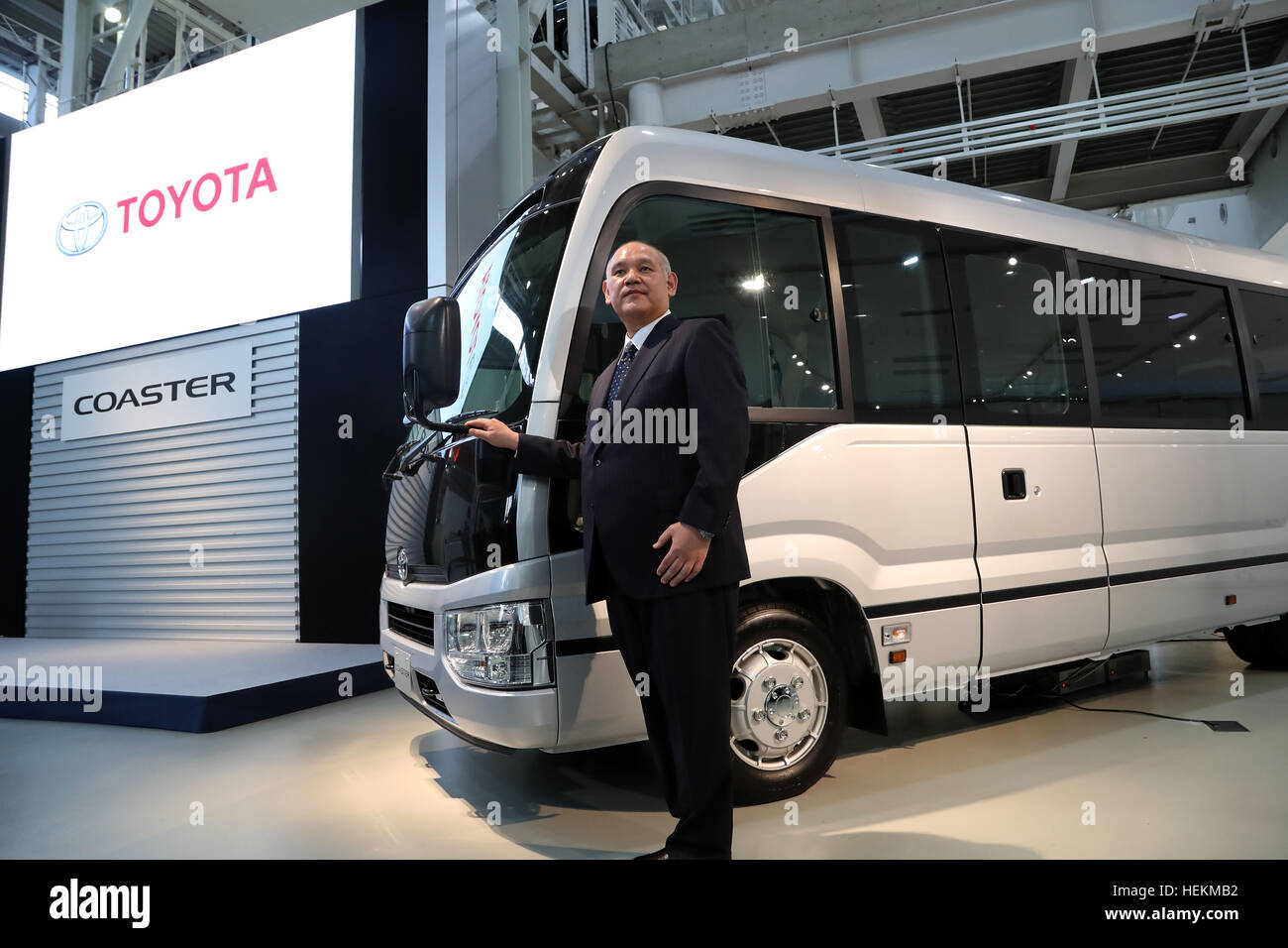 Toyota coaster bus hi-res stock photography and images - Alamy