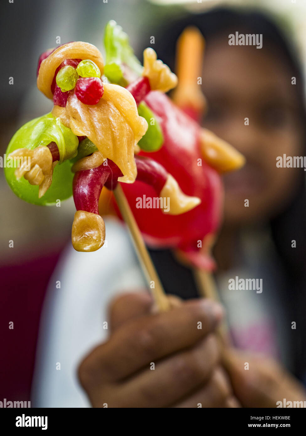 Bangkok, Bangkok, Thailand. 24th Dec, 2016. A Santa Claus figure made ...