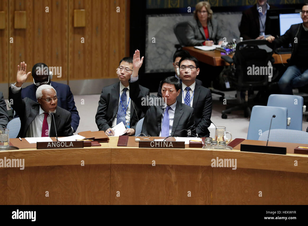 United Nations, Security Council draft resolution urging an end to ...