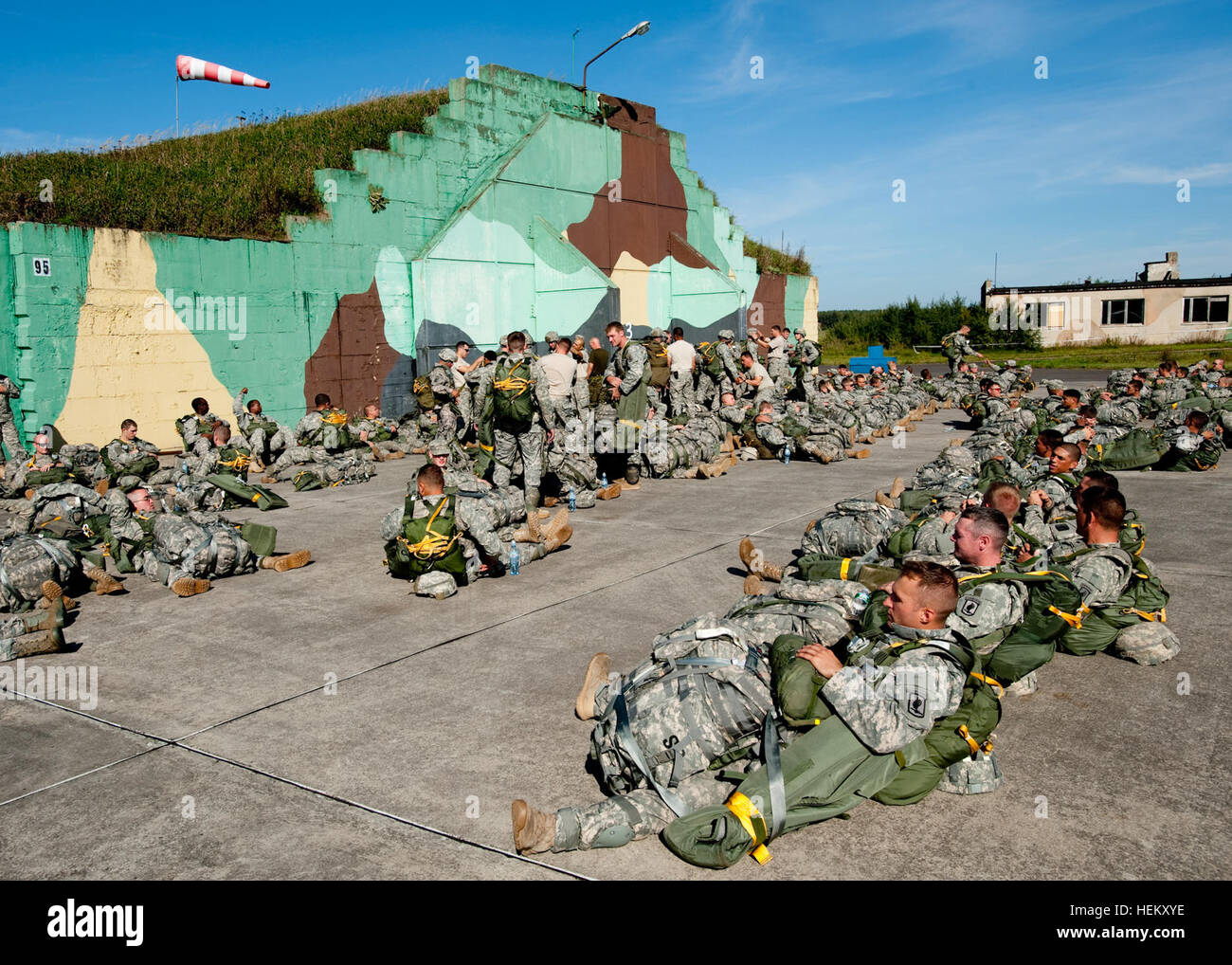 US Army Europe's 173rd Airborne Brigade Combat Team soldiers receive ...