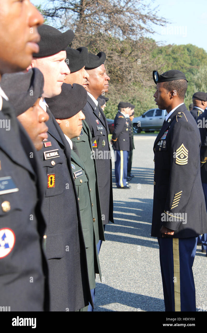 The 20th Support Command (CBRNE) 1st Sgt. Ronald Wylie performs an all ...