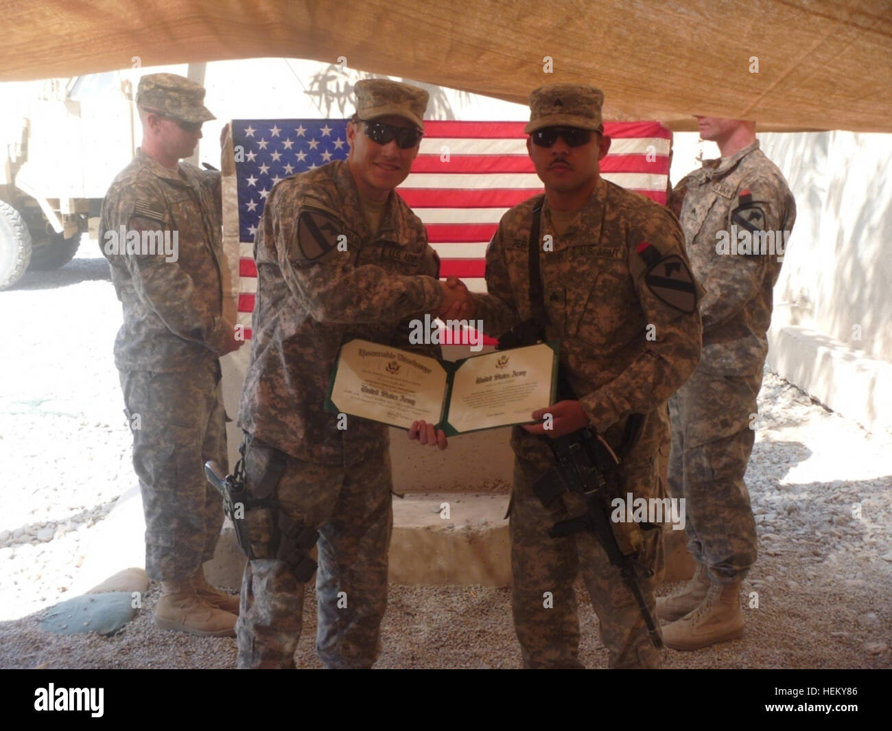 Sgt. Marcos Perez, Bandit Troop, 6th Squadron, 9th Cavalry Regiment ...