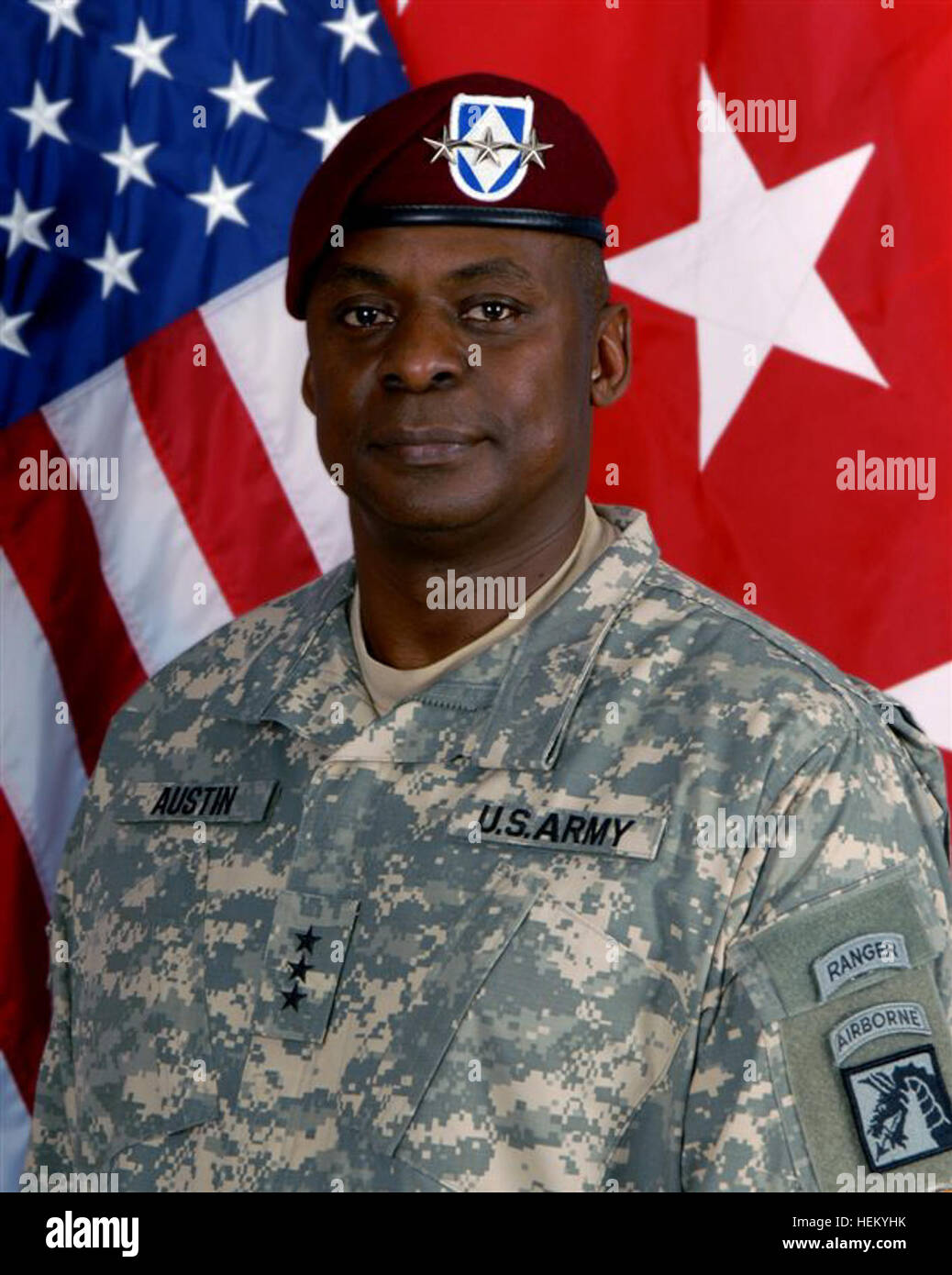 Lt gen austin hi-res stock photography and images - Alamy
