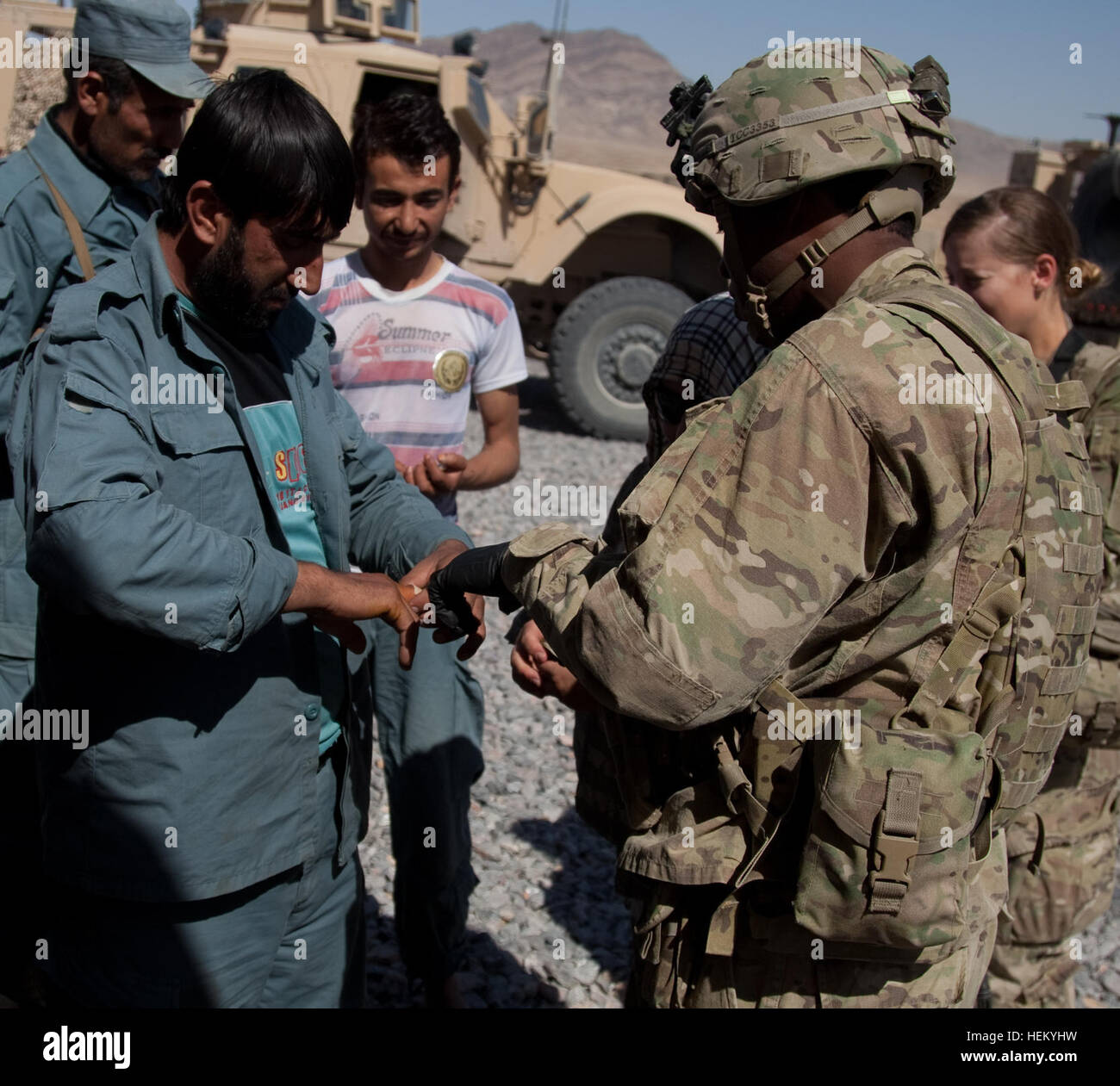 504th battlefield surveillance brigade hi-res stock photography and ...