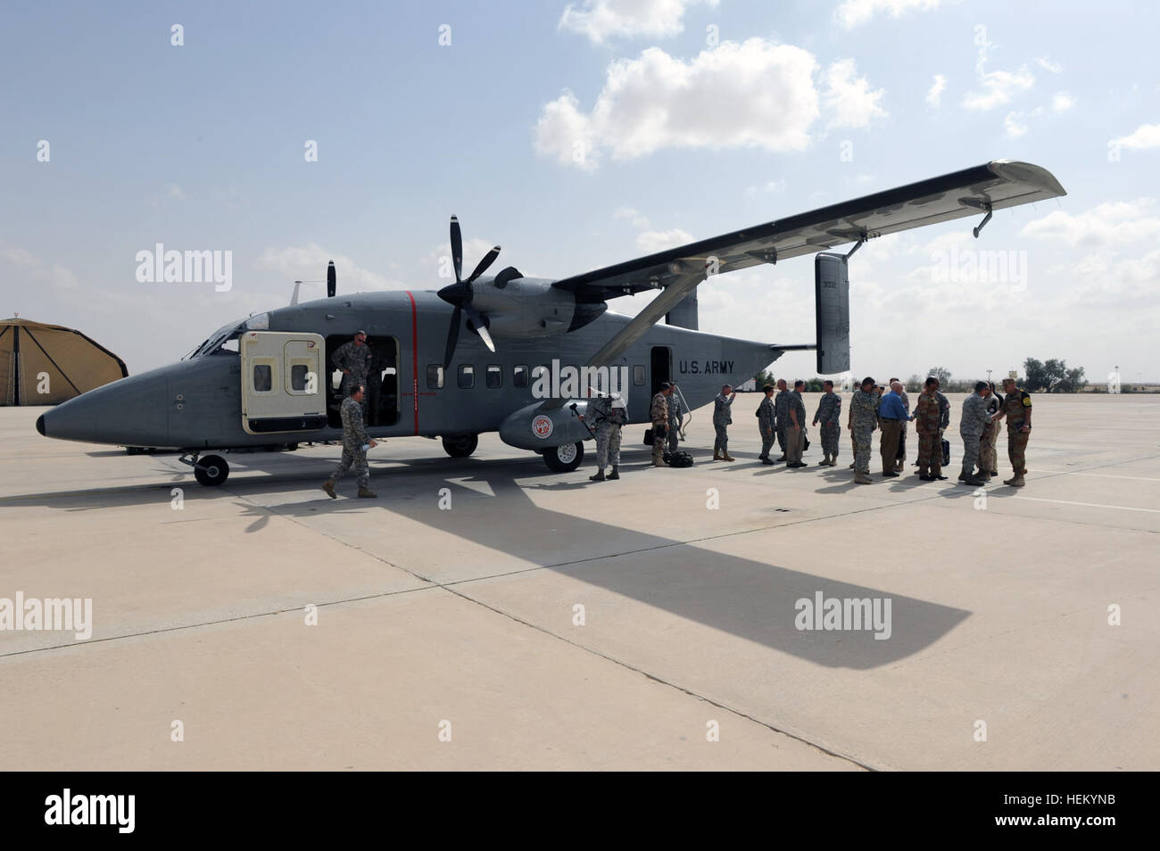 National Guard leaders on a troop visit and fact-finding mission to the ...