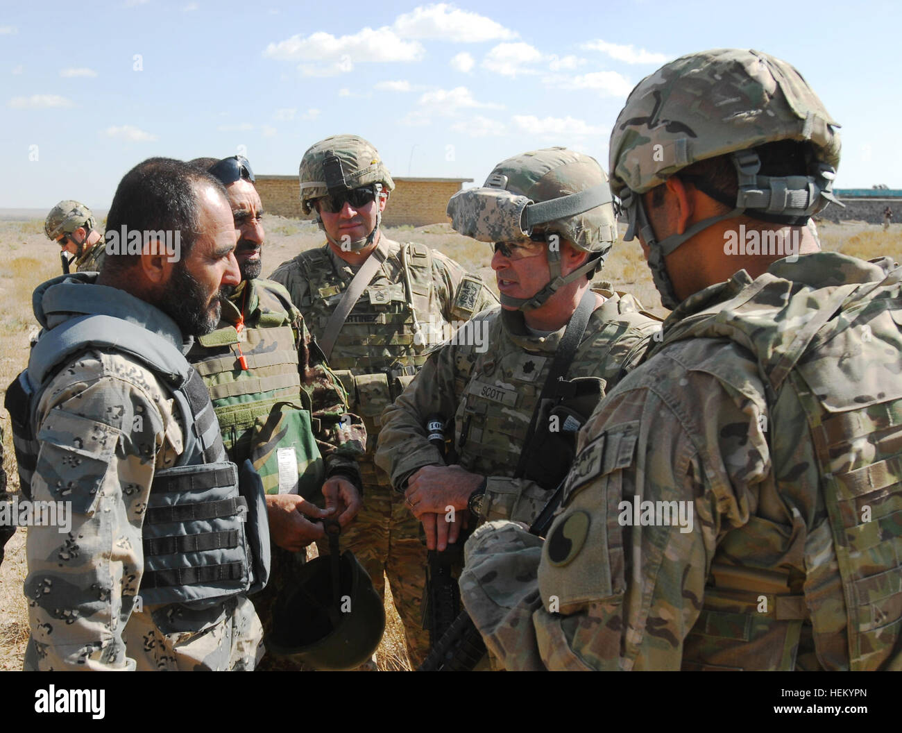 Lt. Col. W. Preston Scott, 116th Infantry Brigade Combat Team ...