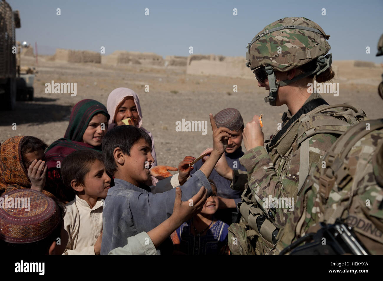 U.S. Army 1st Lt. Sarah Casper, Afghan Security Advisor 504th ...
