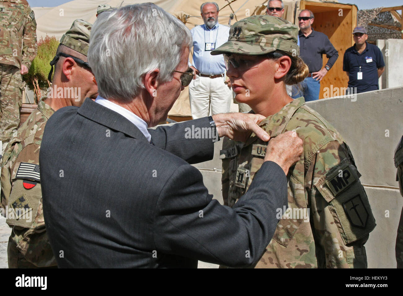 KANDAHAR, Afghanistan -- Ambassador Ryan Crocker, U.S. ambassador to ...