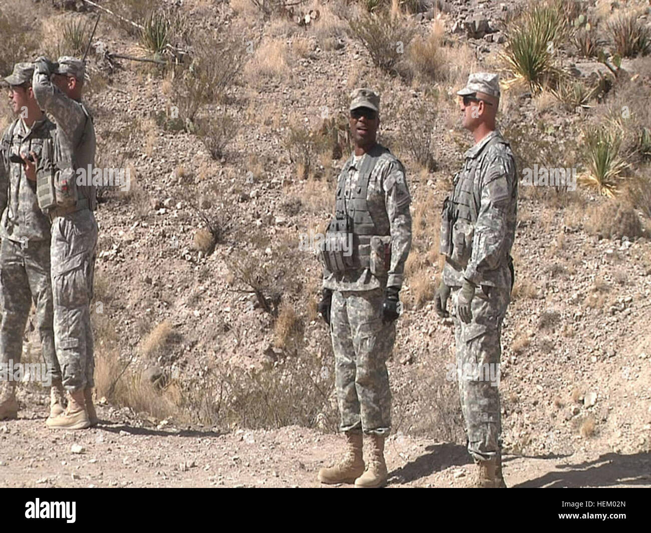 Lt. Col. Kevin Admiral and Command Sgt. Maj. Corbett Whitmore ...