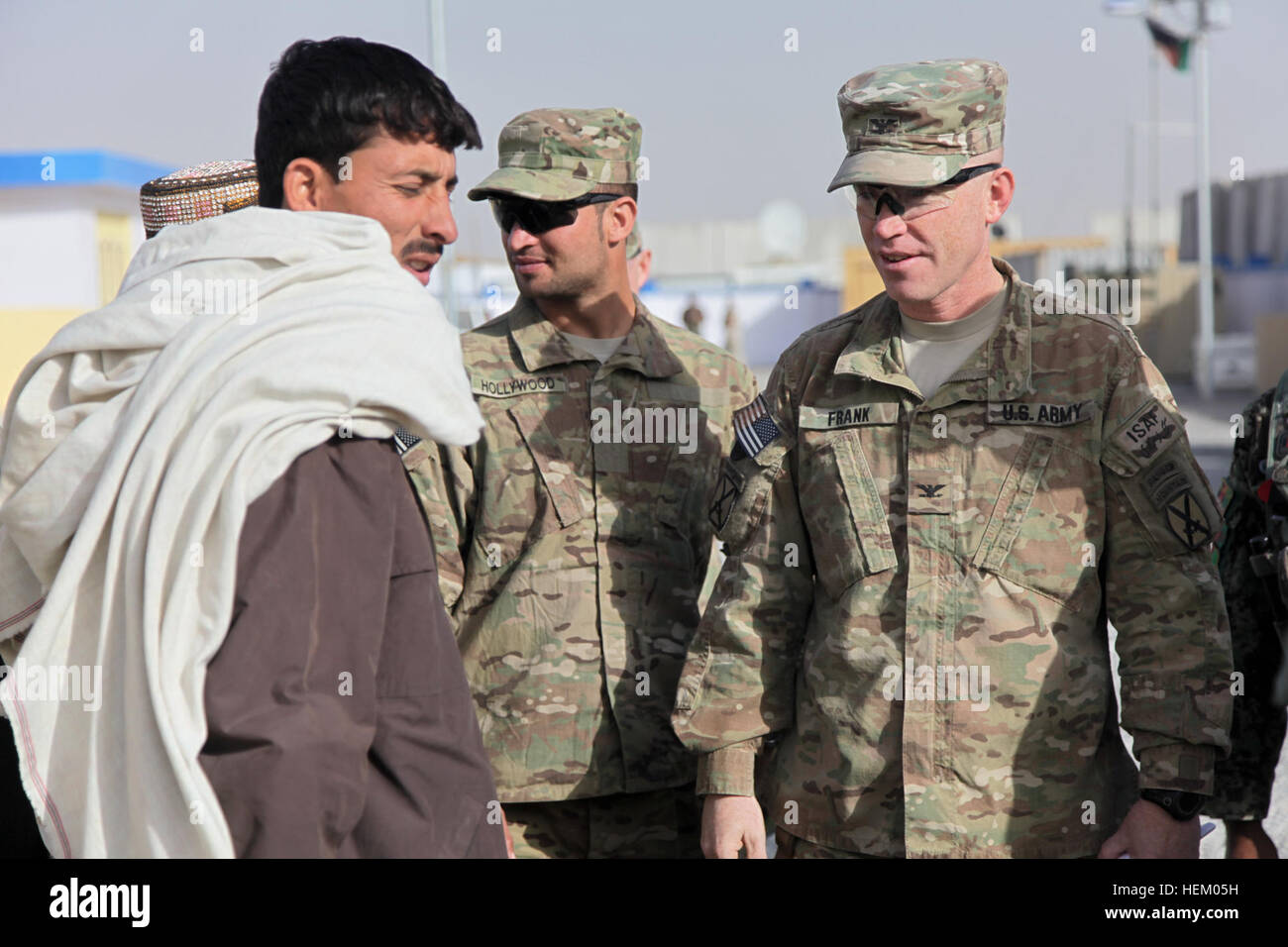 U s army col patrick frank hi-res stock photography and images - Alamy