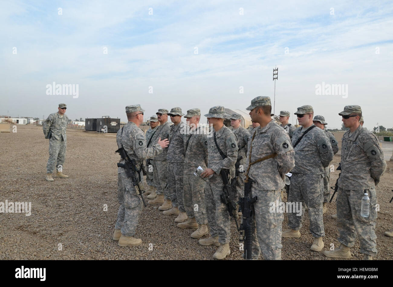 Commander of the 2nd Battalion, 135th Infantry Regiment, Lt. Col ...