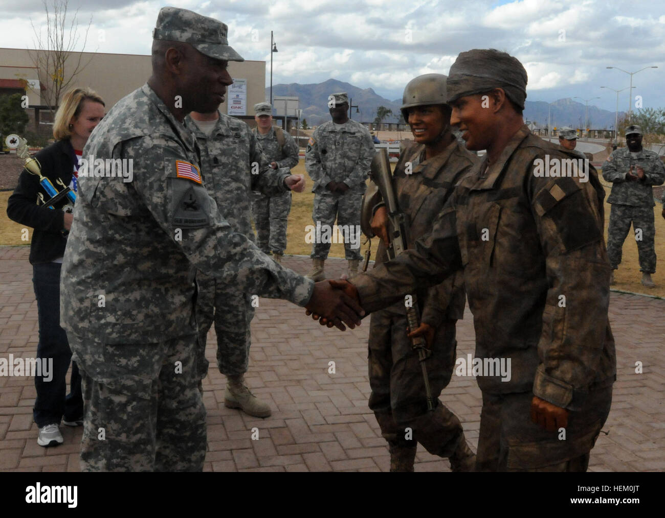 Maj. Gen. Dana J.H. Pittard, Commanding General, 1st Armored Division ...