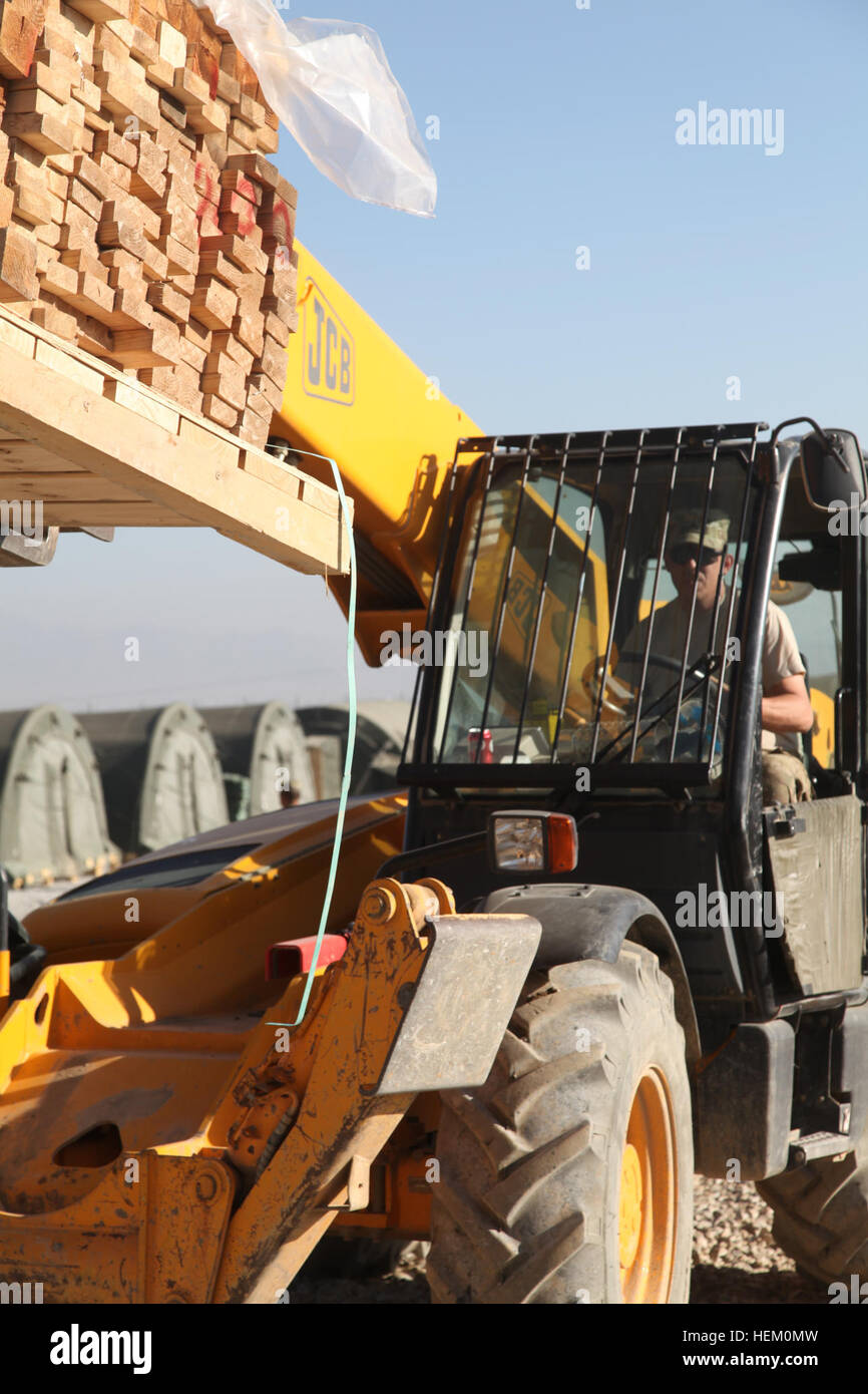 U.S. Army Delta Company, 334th Brigade Support Battalion, delivers ...