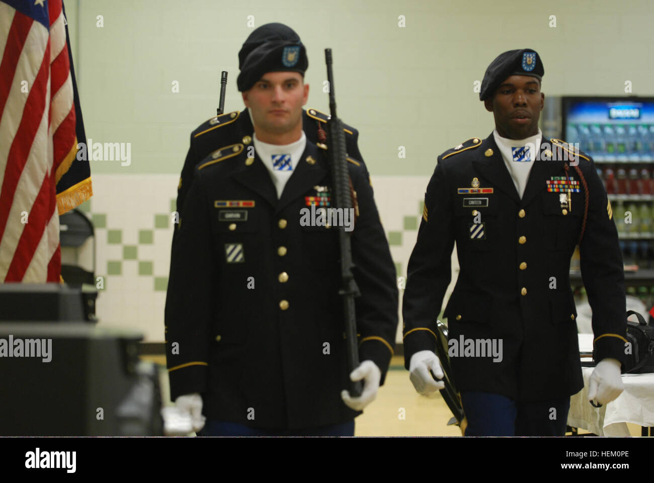 U.S. Soldiers with the 3rd Squadron, 17th Cavalry Regiment serve as a ...