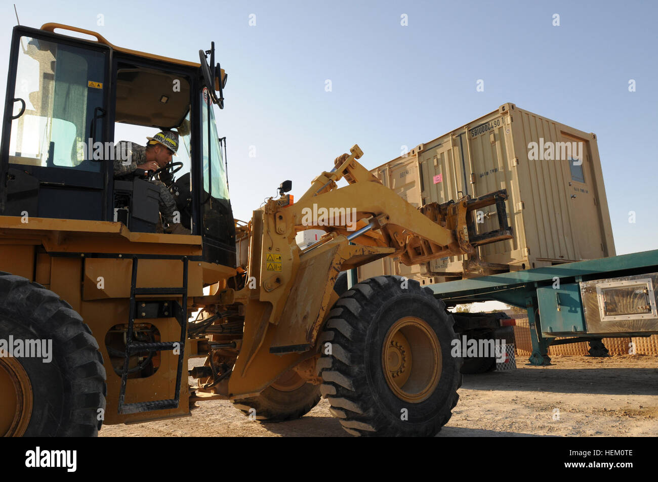 Spc. Gabriel Ramirez, an ammunition specialist assigned to A Company, 407th Brigade Support ...