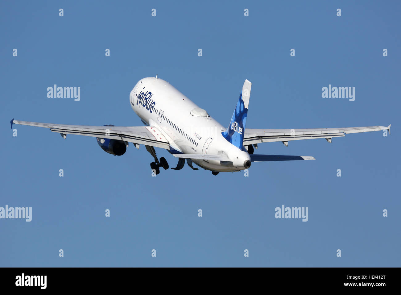 Fort Lauderdale, United States - February 17, 2016: A Jetblue Airways ...