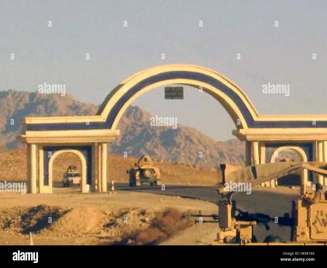 Afghanistan army vehicles convoy hi-res stock photography and images ...