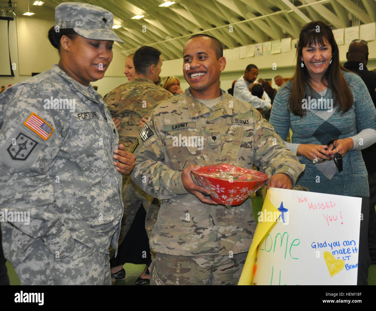 Spc. Desire Fortune, human resources clerk, Headquarters and ...
