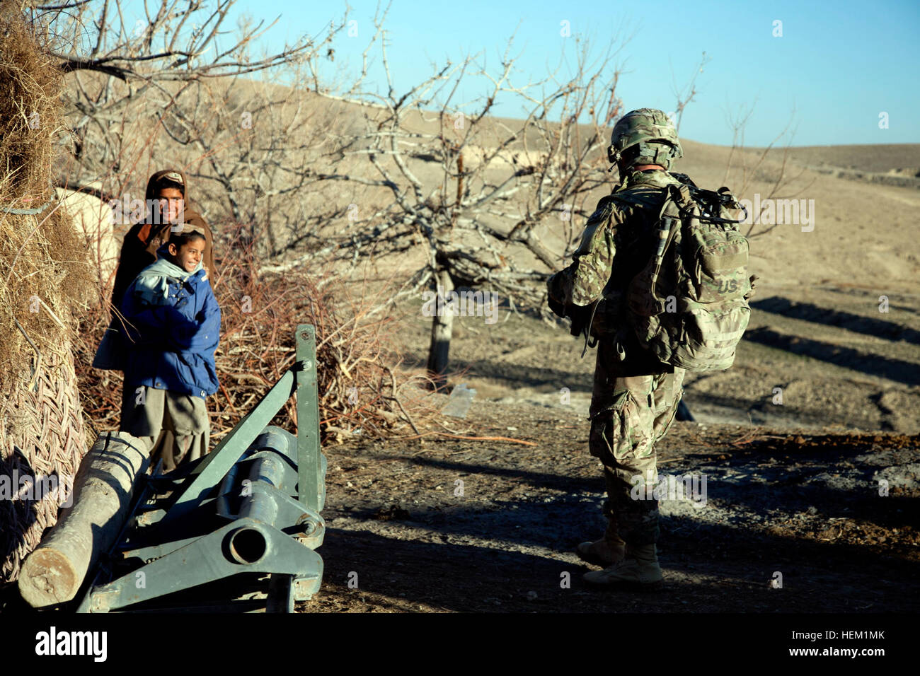 A soldier from the 2nd Squadron, 38th Cavalry Regiment, 504th ...