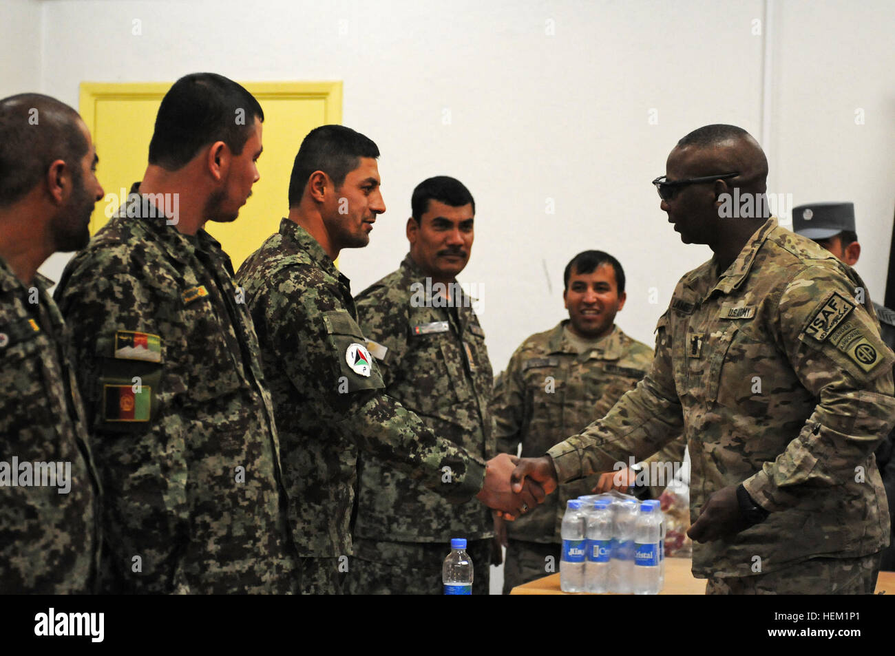 U.S. Army Command Sgt. Maj. Bryant C. Lambert, 82nd Airborne Division ...